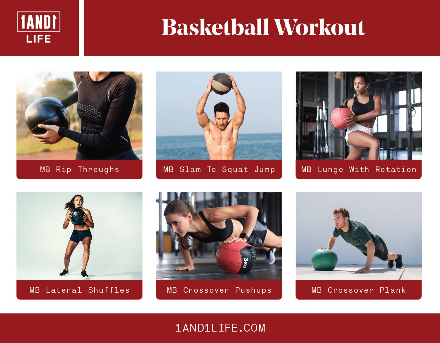 Work Out Like A Baller With This Basketball-Themed Workout